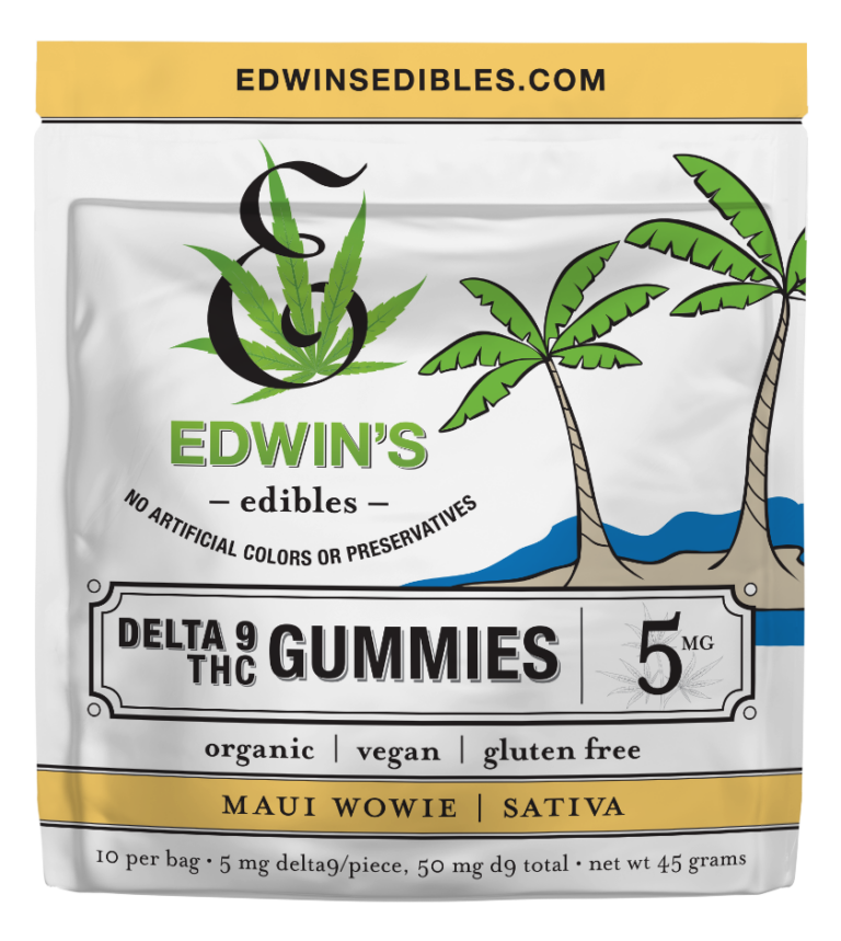 Organic CBD Gummies - Full Spectrum - Vegan - Edwin's Edibles