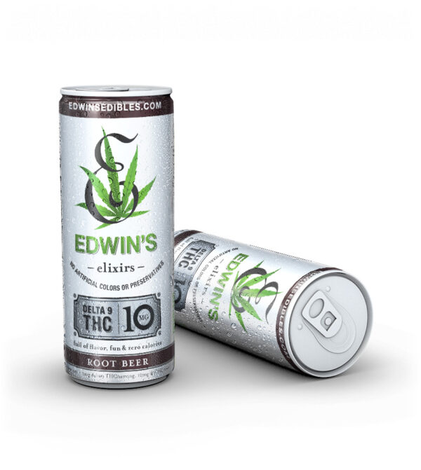 Root Beer THC Drinks - 4 pack - Edwin's Edibles & Elixirs